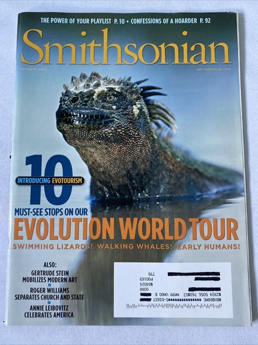 2012 January, Smithsonian Magazine, Evolution World Tour (CP278) | eBay