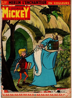 1964 Journal de Mickey Comic Magazine #654 -Goofy; Prince Valiant ...