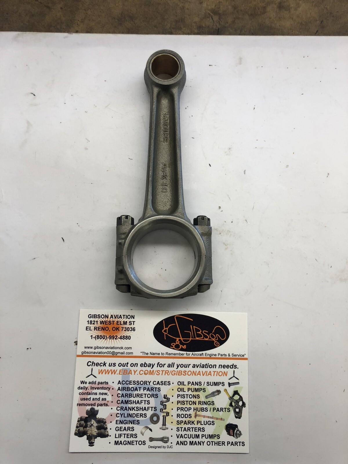 Continental O200 Aircraft Engine Connecting Rods # 530186 for sale ...