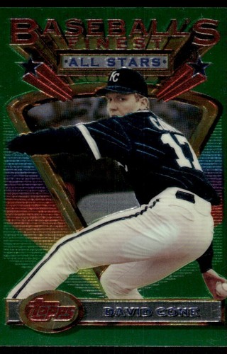 David Cone Kansas City Royals #115 1993 Finest Baseball Card | eBay