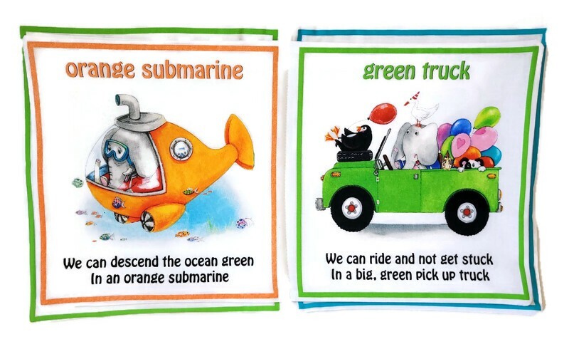 Let's Take a Ride! - Soft Cloth Books for Baby, Children, Boys, Girls ...