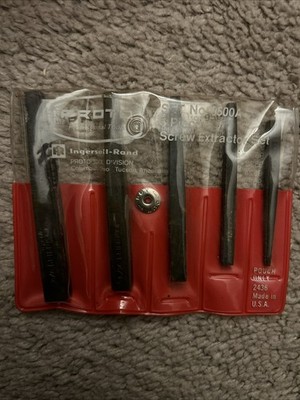 Vintage Proto 9500A 5pc Screw Extractor Set Very Clean | eBay