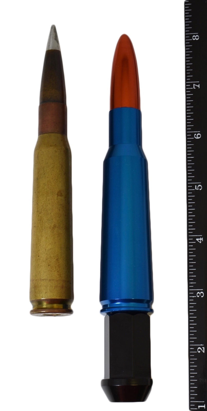 24 TRUE SPIKE 7 INCH 1/2" STEEL LUG NUTS RED BULLET SPIKES FOR JEEP ...