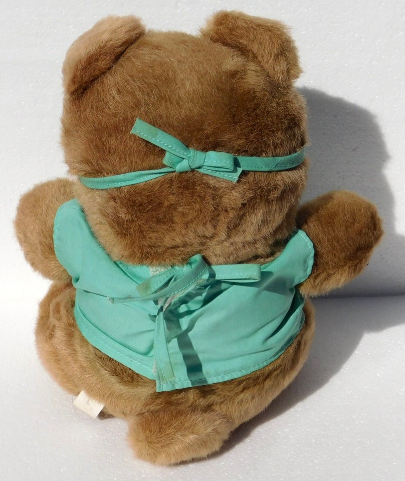 UC SAN DIEGO Scrubs Mask Plush Teddy Bear One EYE ! Doctor Surgeon ...