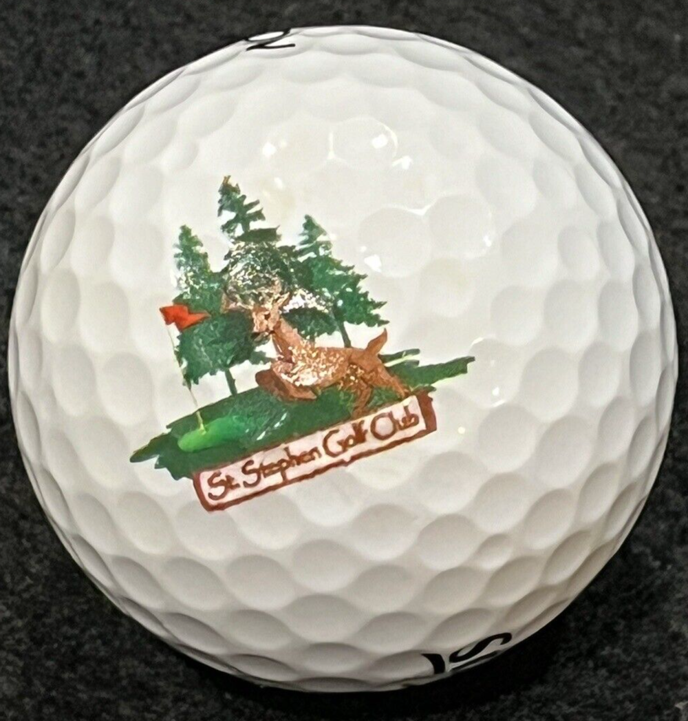 St Stephen Golf Club Logo Golf Ball New Brunswick, Canada | eBay
