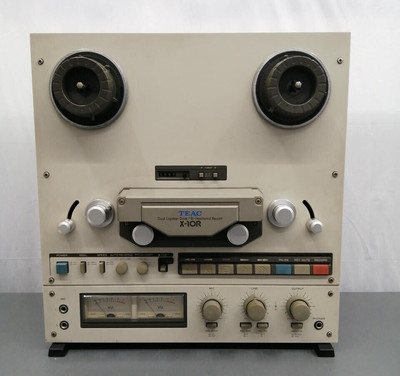 TEAC X-10R Stereo Reel To Reel Open Tape Recorder Deck 100V 50/60Hz 70W ...