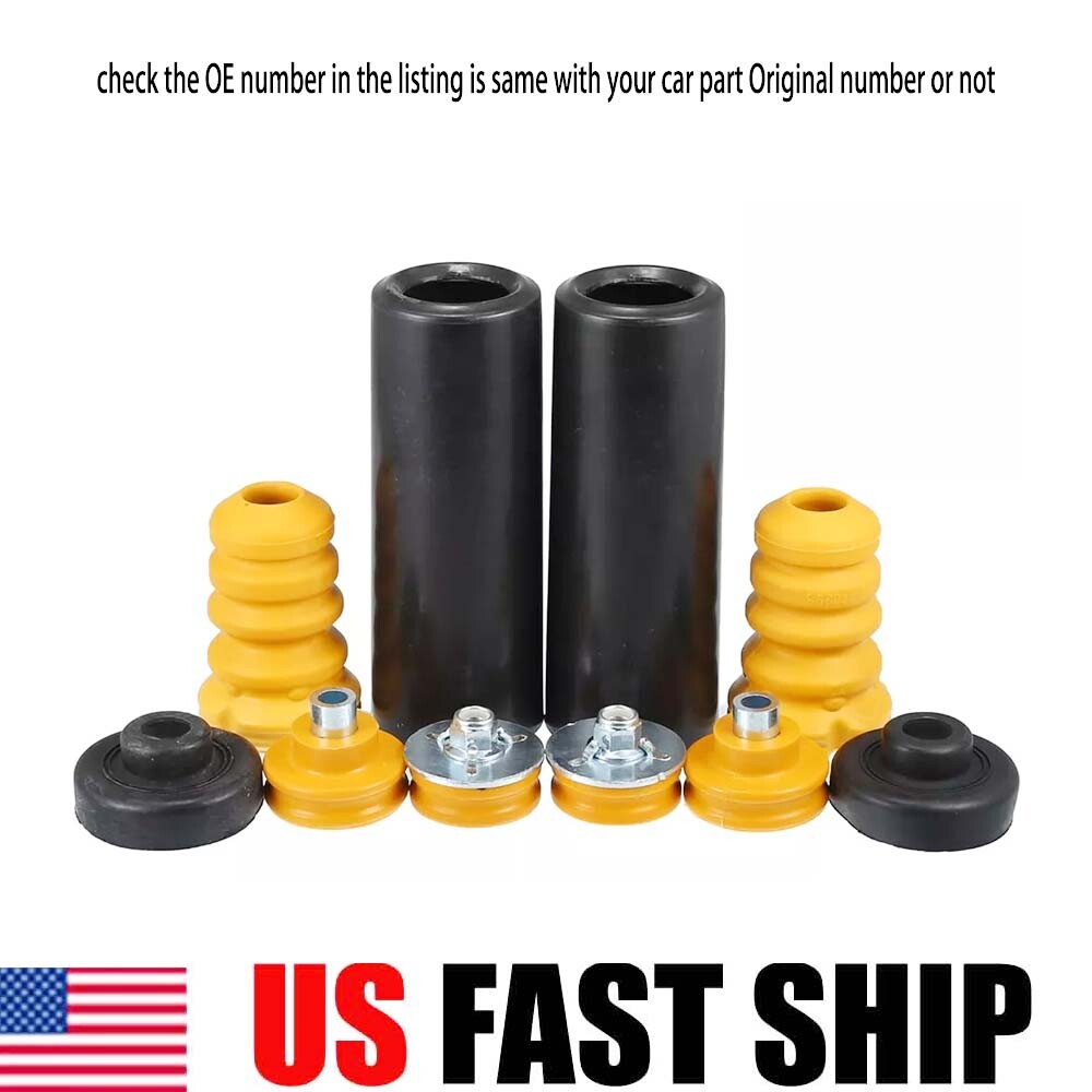 For BMW E90 E92 E93 E82 Rear Upper Lower Shock Mounts Grommets & Bump ...