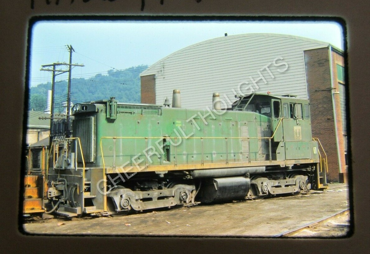 Original '74 Kodachrome Slide URR Union Railroad 1 SW1500 Hall, PA ...