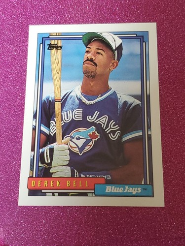 1992 #121 Derek Bell Topps Toronto Blue Jays | eBay