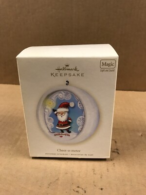 New Hallmark Keepsake Ornament - Cheer-O-Meter | eBay