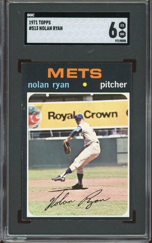 1971 Topps Baseball #513 Nolan Ryan SGC 6 | eBay