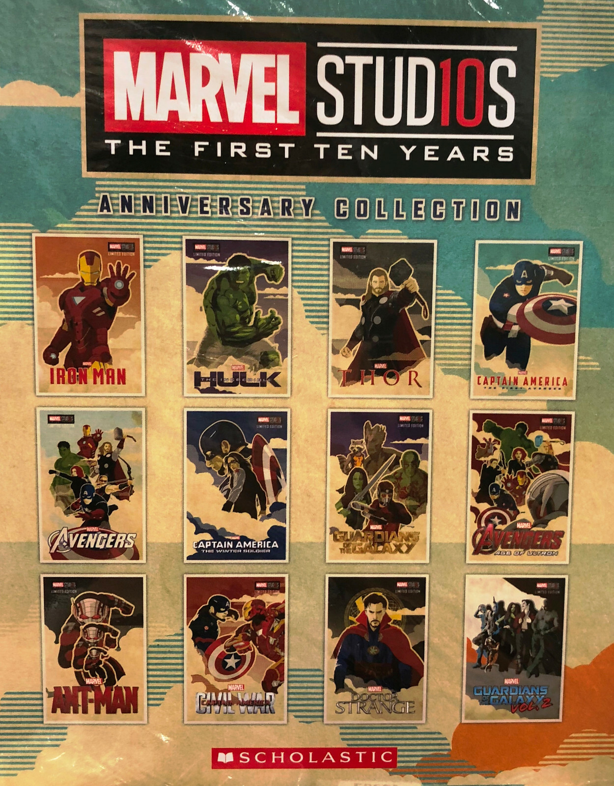 Marvel Studios The First Ten Years Anniversary Collection 12 Superhero ...