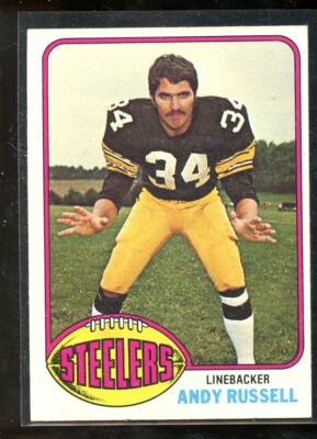 1976 TOPPS #405 ANDY RUSSELL STEELERS NRMINT A03038 | eBay