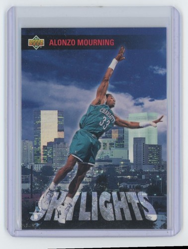 1993-94 Upper Deck Alonzo Mourning Rookie Basketball Card Charlotte Hornets #468 | eBay