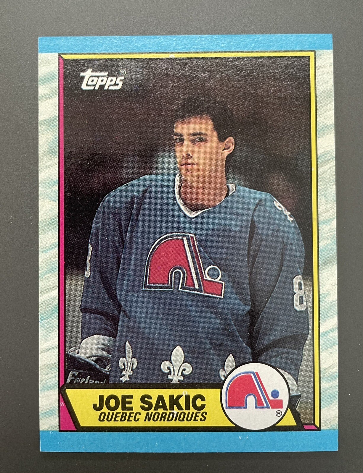 1989-90 Topps Joe Sakic Rookie RC #113 Quebec Nordiques | eBay