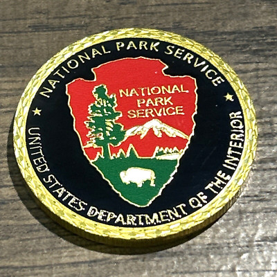 US NATIONAL PARK SERVICE-DEPT OF THE INTERIOR Challenge Coin NEW! | eBay