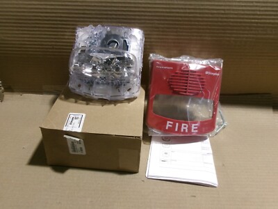NEW SIMPLEX 4906-9127 A/V M-C NON-ADDRESS WALL HORN STROBE 0743254 FIRE ...