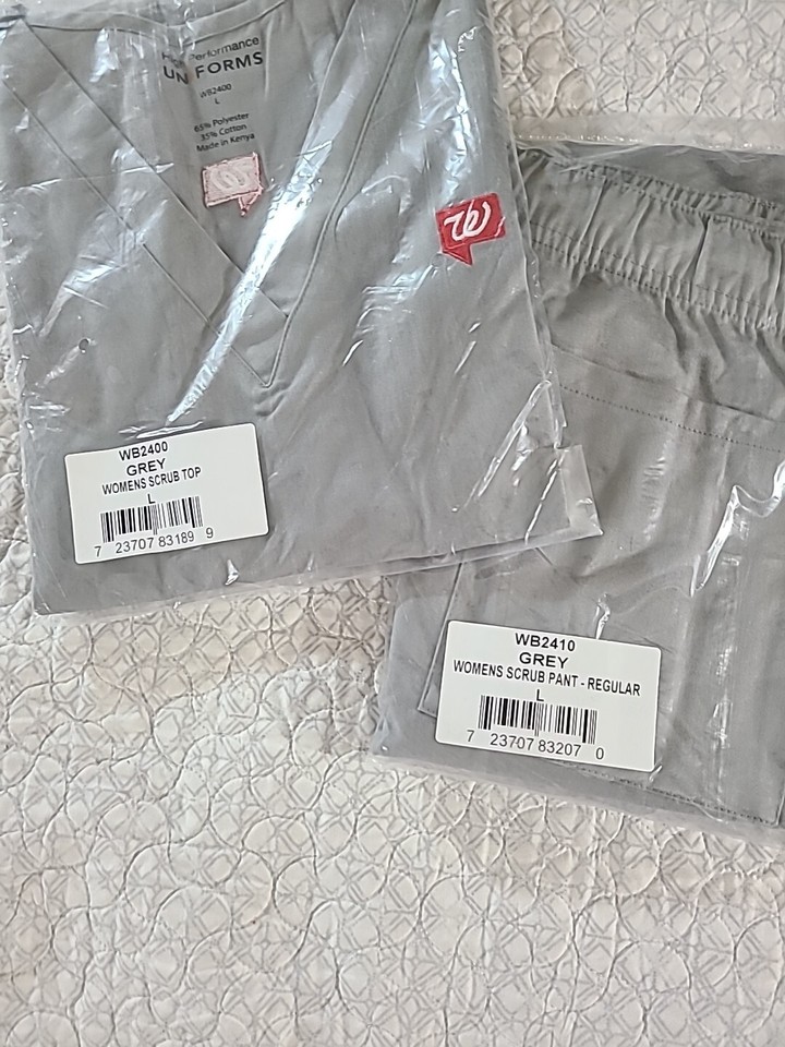 High Performance Uniforms Scrub Sets Large Walgreens | eBay