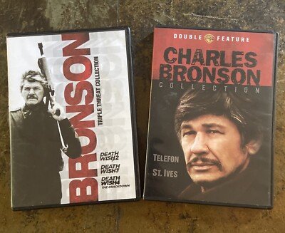 Charles Bronson DVD St. Ives (1976) & Telefon (1977) + Death Wish 2 3 ...