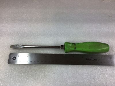 Snap On SDD6 - 6” Long, Flat/Slot, Blade, Hard Green Handle ...