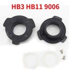 2PCS LED Headlights Adapter Holder Sockets for HB3 HB11 9006 Headlamps ...