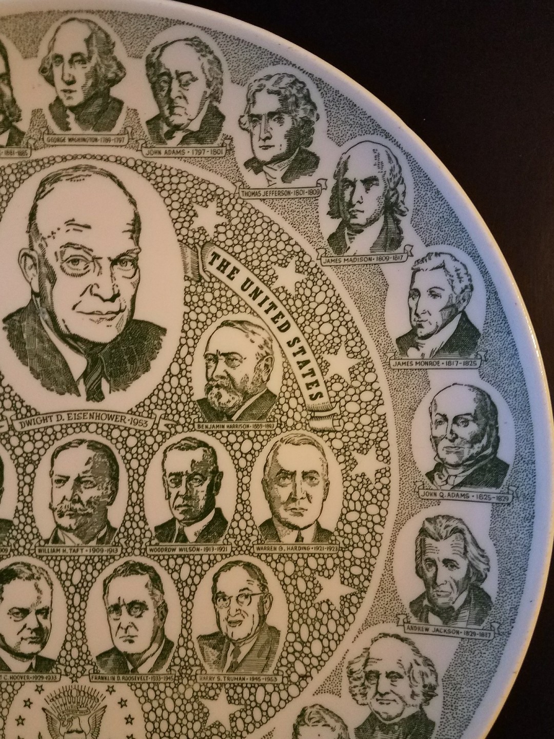 Our Nation's Presidential Plate #T17 | eBay