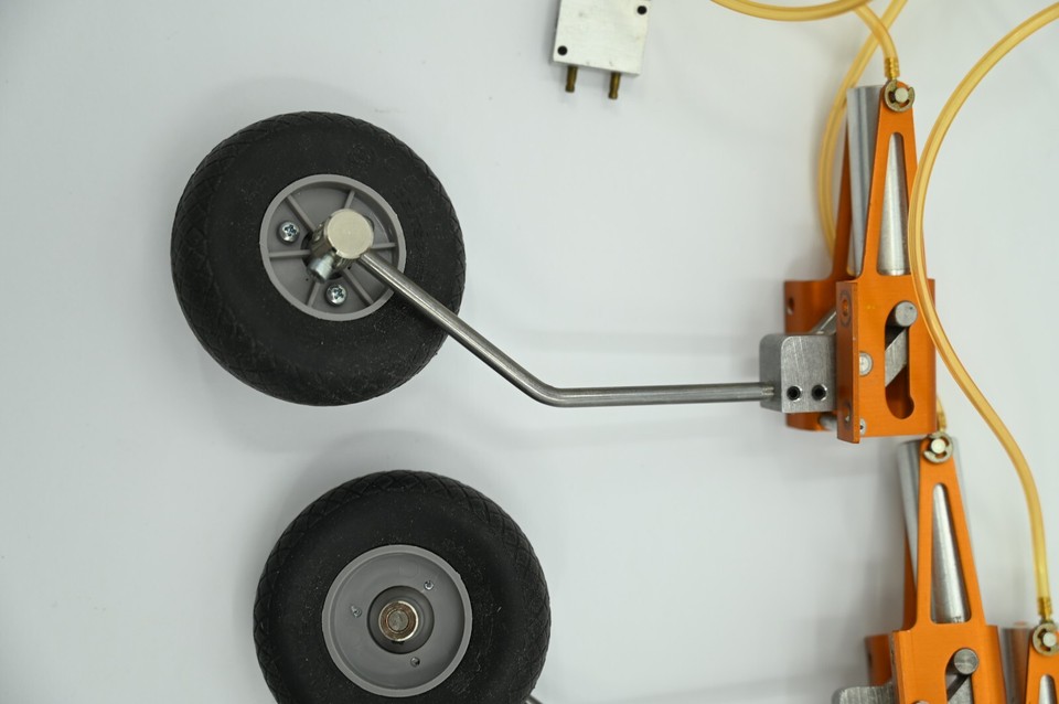 Complete ROBART Pneumatic Retracts ROBOSTRUT Orange Rail Mount 6" and 8 ...