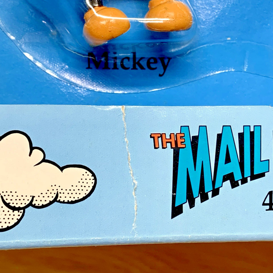 Vintage 1992 Mickey Mouse Mail Pilot BendEms Figure Set – Mickey Minnie ...