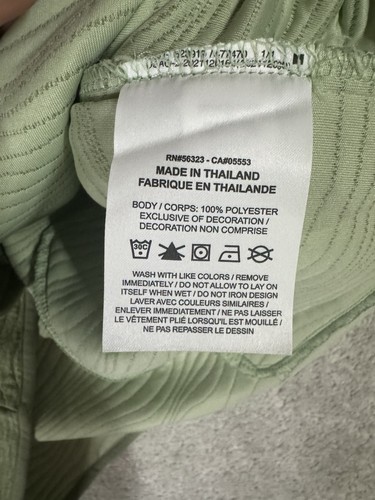 Nike Tour Dri-Fit Golf Crew Sweat shirt Mens M Green Sand Trap Rake ...