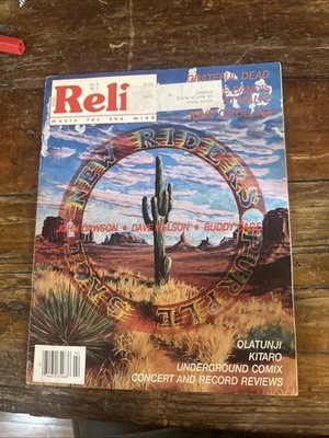 Magazine/Vintage Relix April 1988 | THE GRATEFUL DEAD | eBay