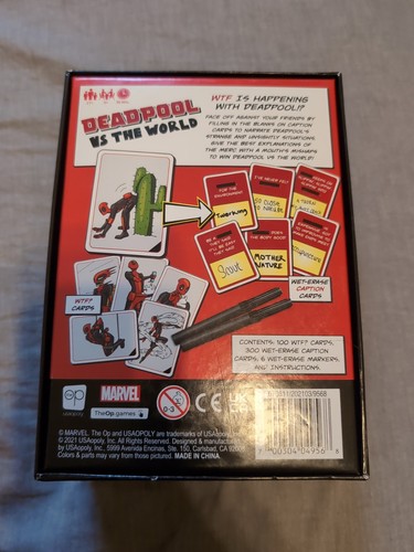 Deadpool Versus The World Board Game | eBay