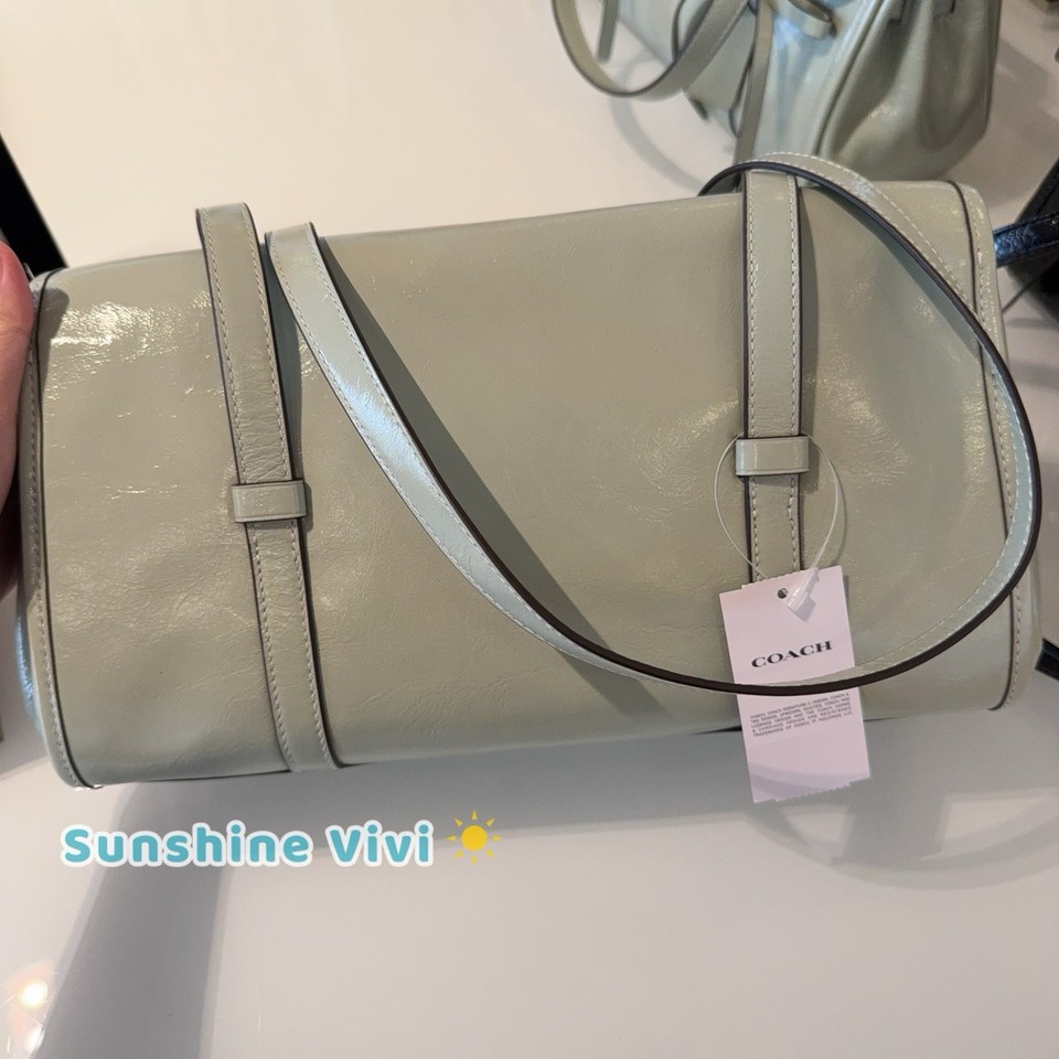 NWT Coach Bridget Flap Shoulder Bag With Bows CDY94 Gold/Light ...
