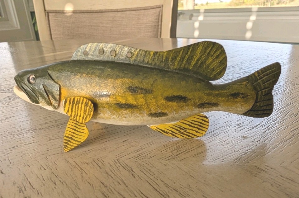 Carl Christiansen 4 Species Fish Spearing Decoys Newberry MI | eBay