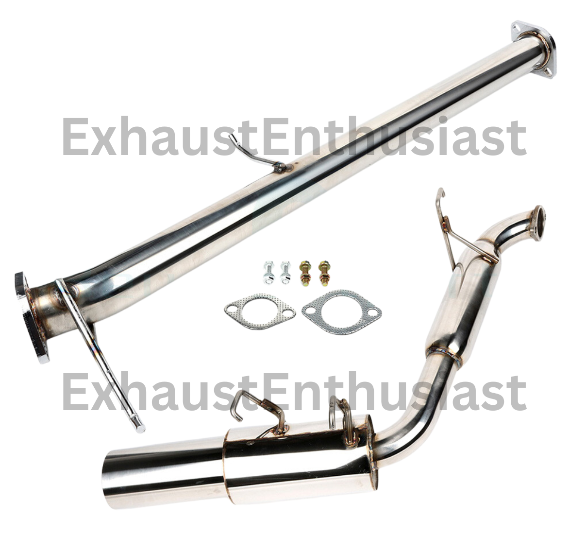 Megan Racing Stainless Steel Axle Back Exhaust Muffler Fit Miata MX5 89 ...