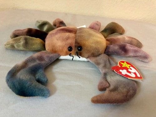 Claude the Crab Ty The Beanie Babies Collection DOB September 3, 1996 ...