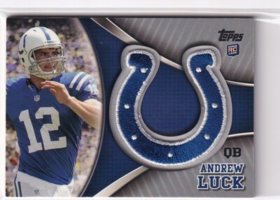 ANDREW LUCK 2012 Topps Factory Set Patch #TLPAL RC Colts | eBay