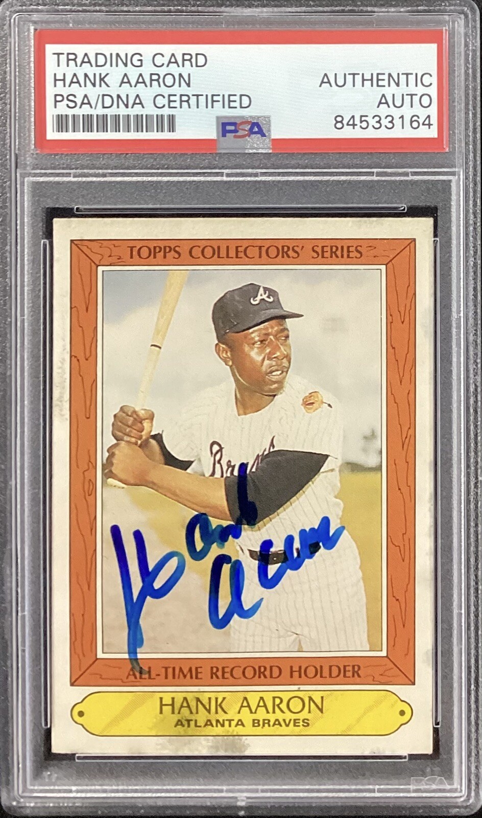 Hank Aaron | Autographed Baseball Memorabilia & MLB Merchandise