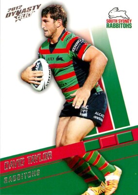 2012 SOUTH SYDNEY RABBITOHS NRL Card DAVID TAYLOR | eBay Australia
