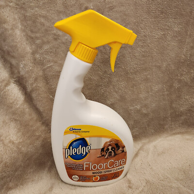 Pledge Floor Care Wood Spray Cleaner - Citrus Scent 32oz FULL NOS ...