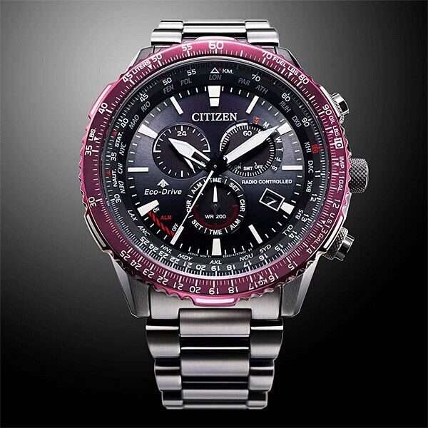 CITIZEN CB5009-55E PROMASTER Eco-Drive radio-controlled Direct Flight ...