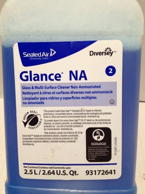 GLANCE NA Diversey 93172641 Glass/Multi Purpose clnr,size 2.5l, | eBay