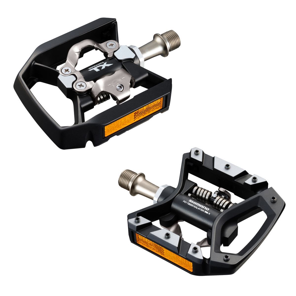 Pedales+mixtos+Shimano+XT+trekking+T8000+calas+Sh56 | Compra online en eBay