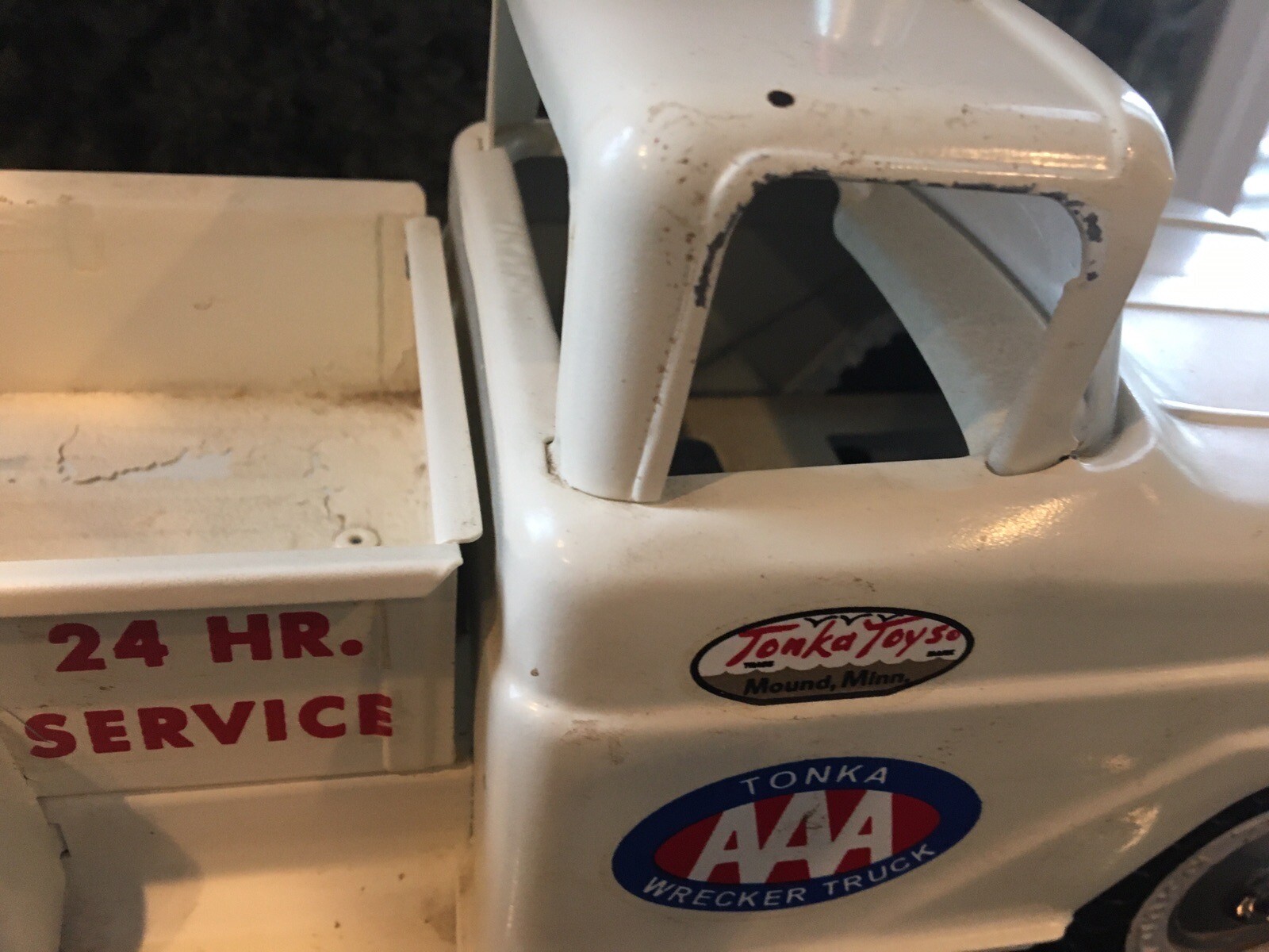 Vintage Tonka AAA 24 Hour Service Wrecker Truck Pressed Steel | eBay