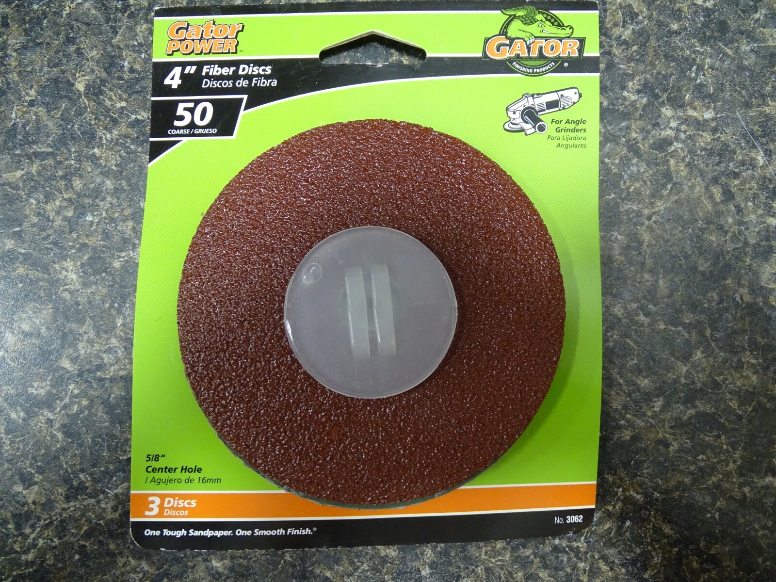 Gator 4 In. 50 Grit Fiber Disc (3-pack) 3062 for sale online | eBay
