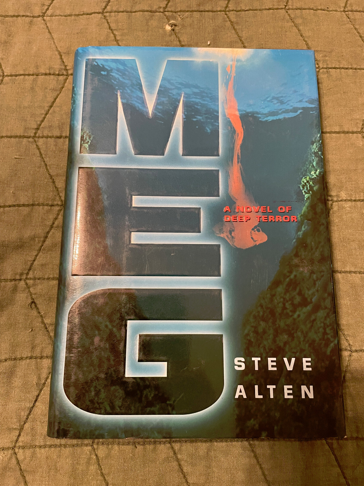 Meg : A Novel of Deep Terror by Steven Alten (1997, Hardcover) 1ST, 1ST ...