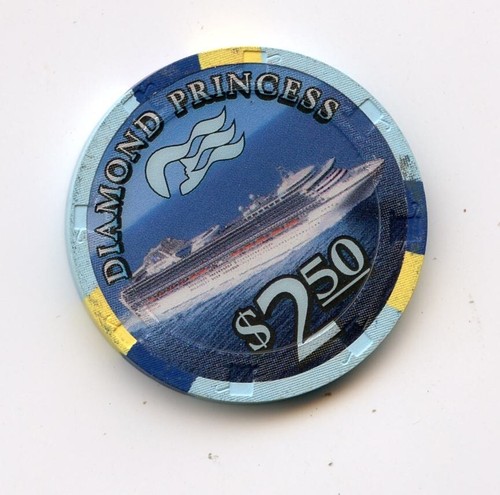 2.50 Chip from the Diamond Princess Cruise Ship Giraffe | eBay