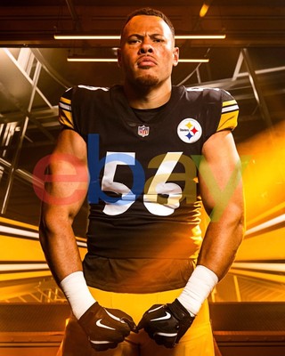 Alex Highsmith Studio Pose Pittsburgh Steelers 8x10 NFL Football Photo ...