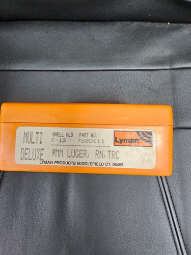 LYMAN 9MM 3 DIE CARBIDE RELOADING DIE SET NEW | eBay