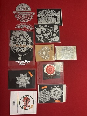 Doily Dies, Flowers, heart, edgers, Nesting & Shape Dies Choose your ...