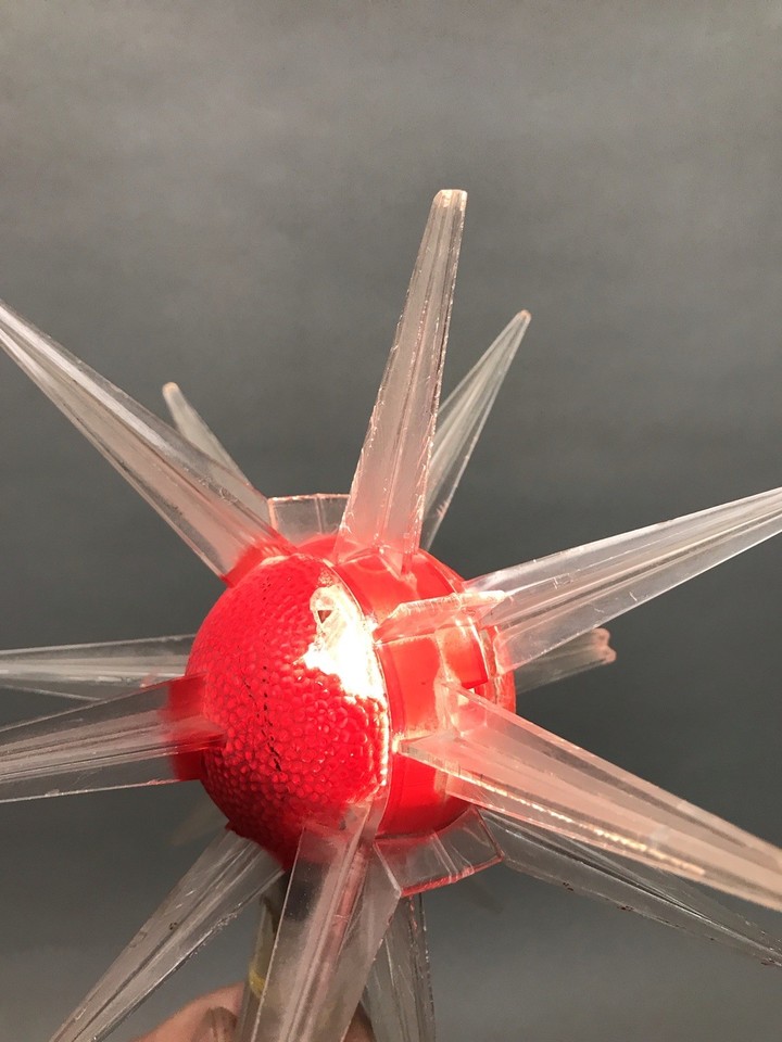 Vintage Bradford Star Of Bethlehem Sputnik Christmas Tree Topper | eBay